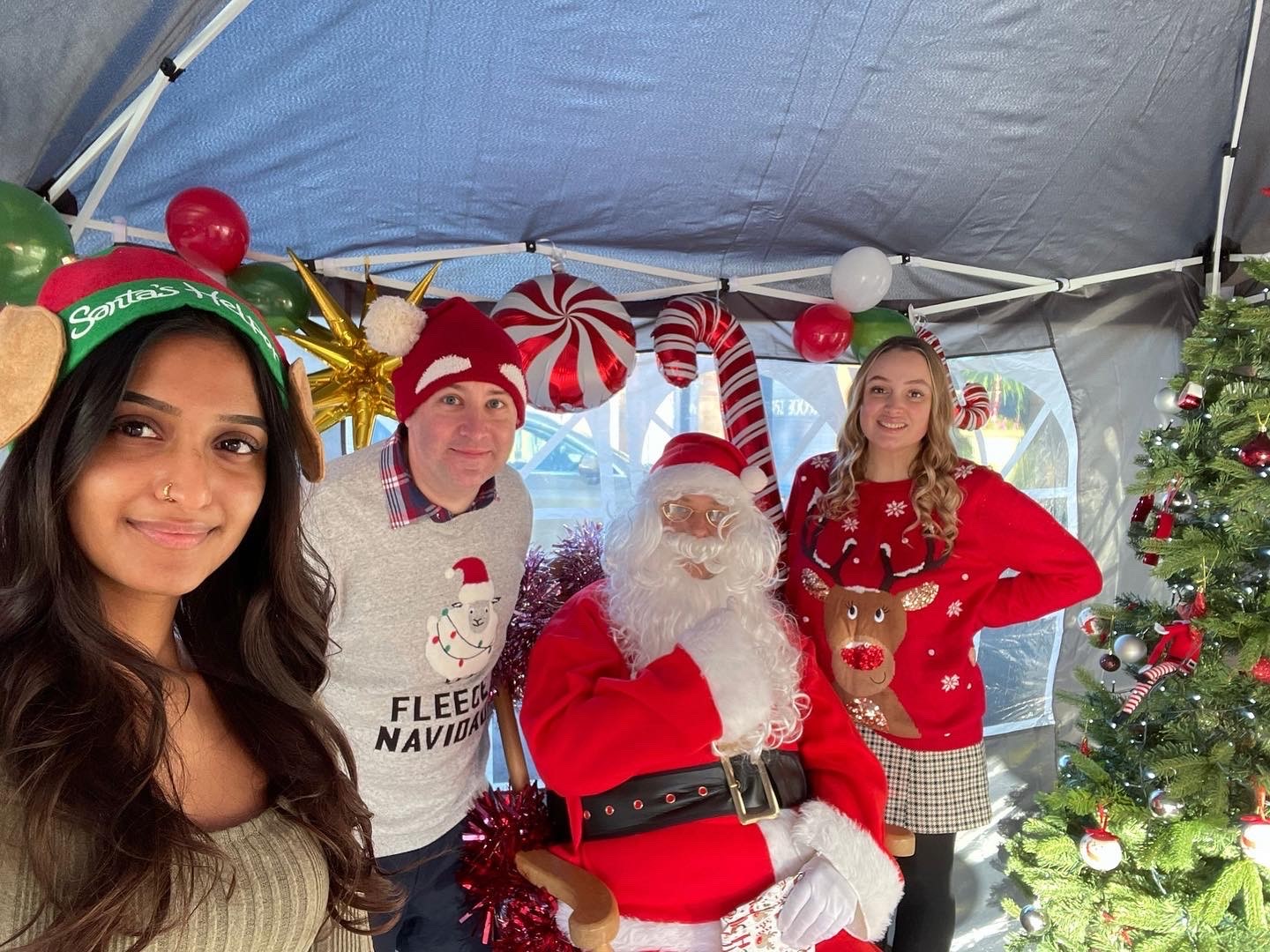 Father Christmas Comes to Hucclecote | Naylor Powell Estate Agents